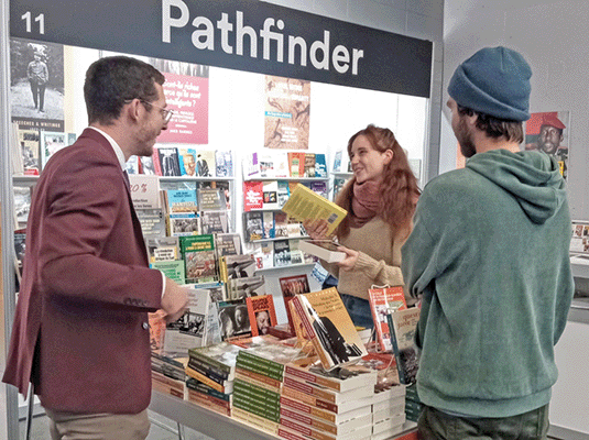 Youth attracted to Pathfinder Press titles | News | Pathfinder Press