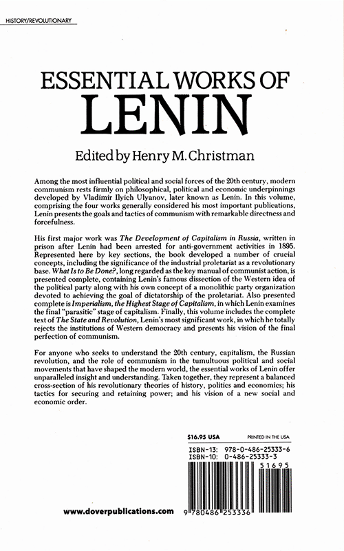 Essential Works of Lenin | Pathfinder Press