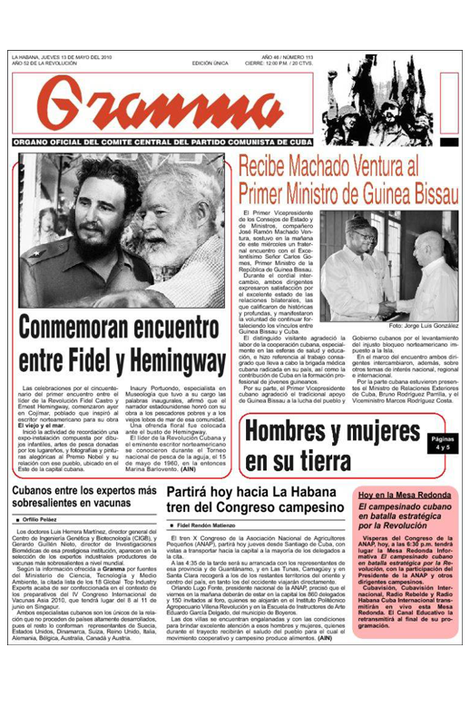 Granma International | English Subscription 6 Month | Pathfinder Press